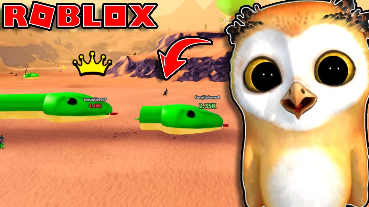 VIREI uma COBRA GIGANTE no ROBLOX - YouTube