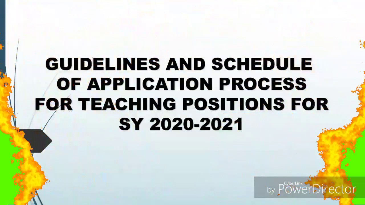 DEPED RANKING : REQUIREMENTS of TEACHERS APPLICANTS 2020 - YouTube