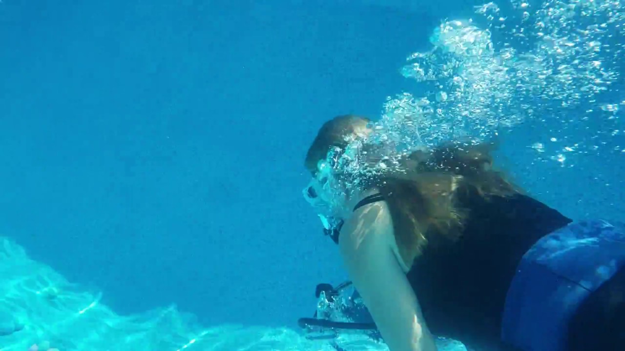 Breathing and Laughing Underwater - YouTube