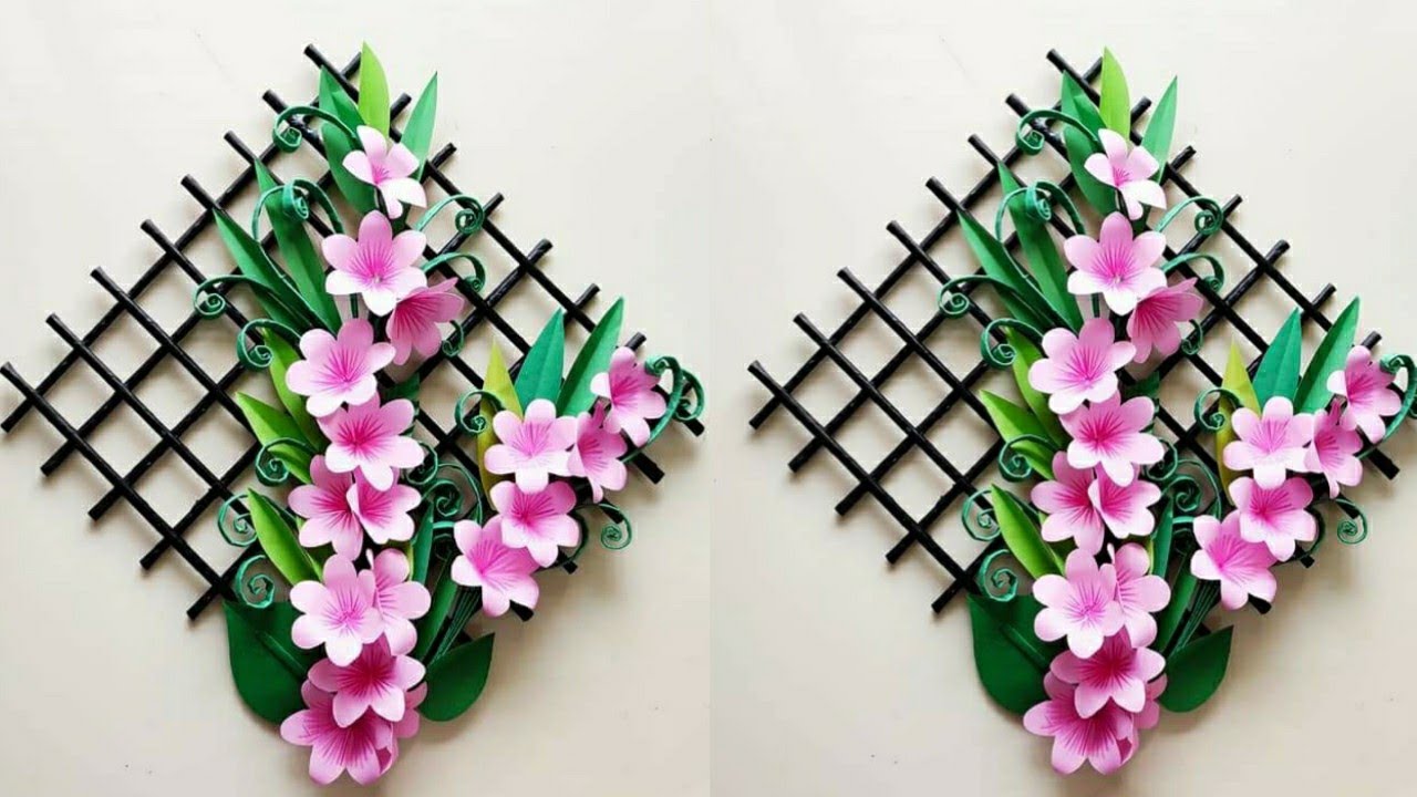 Easy and Quick Paper Wall Hanging Ideas / Wallmate | Paper Wallmate ...