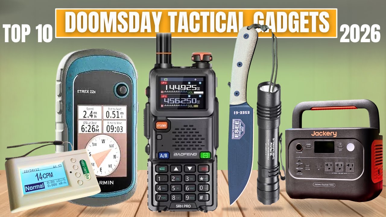 10 Best Doomsday Tactical Gadgets for 2026 | Survive When the Grid Goes ...