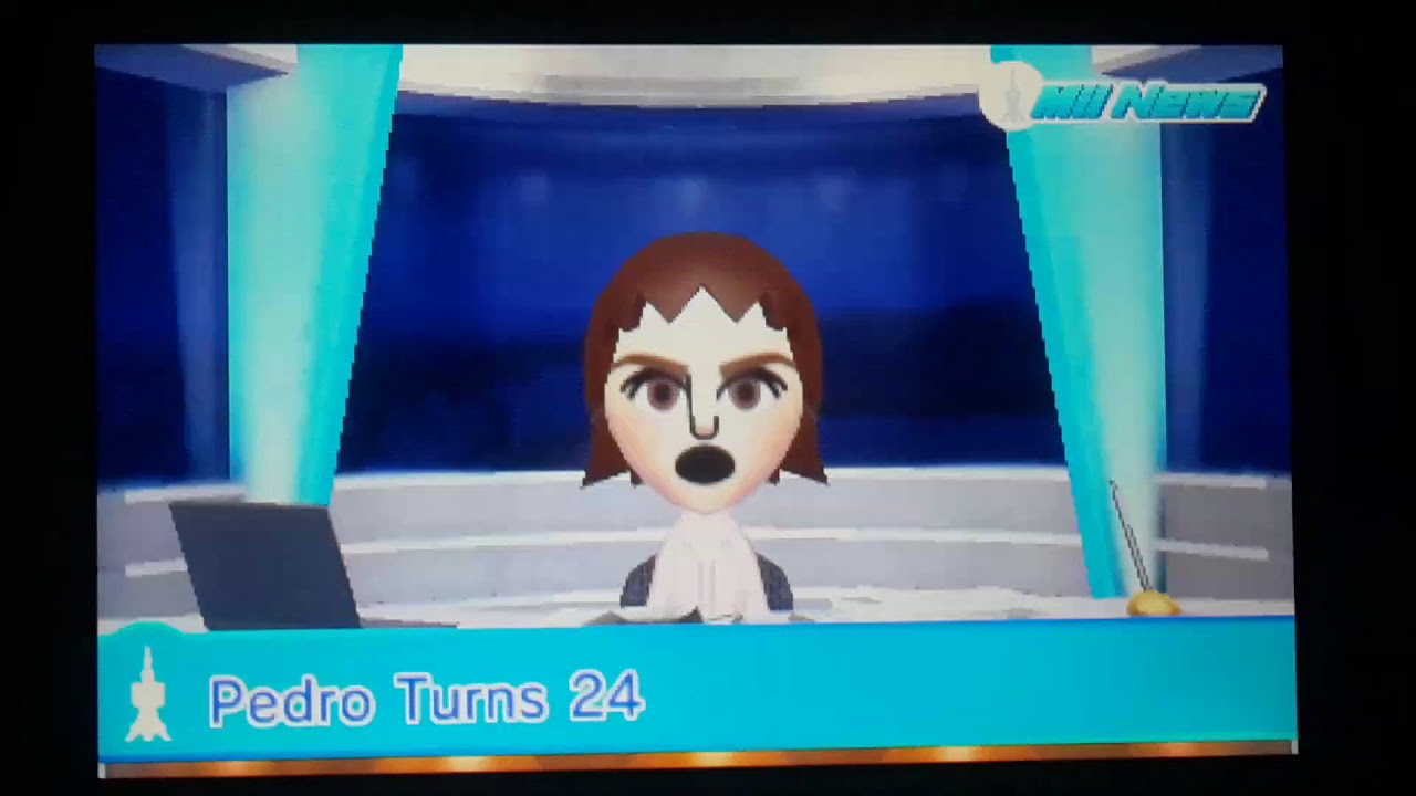 Tomodachi Life - Mii News - Pedro Turns 24 - YouTube