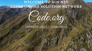 sOs Net - Code.org - Express-2023 Lesson 25 - Where Was I
