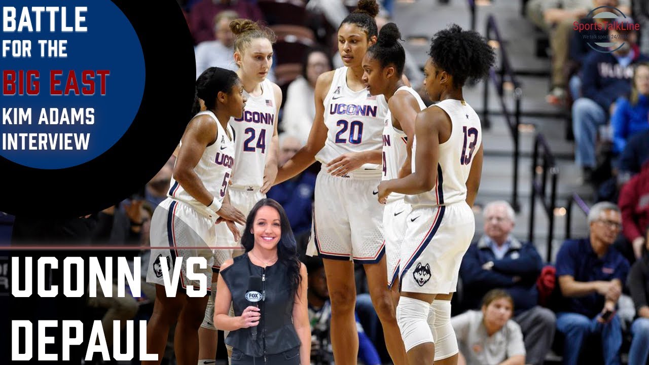 UCONN Basketball with Kim Adams | Battle for the Big East - YouTube