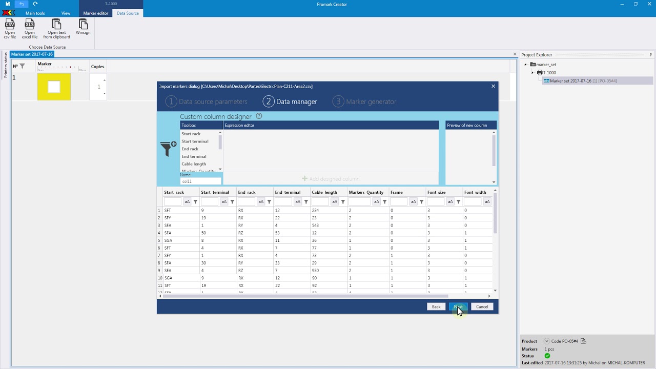 Promark Creator Tutorial - #4 Basic data import - YouTube