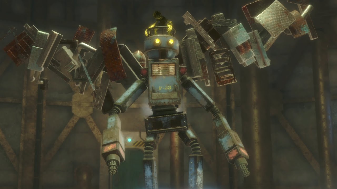 NieR Replicant - P-33 and Kalil Boss Fight #11 - YouTube