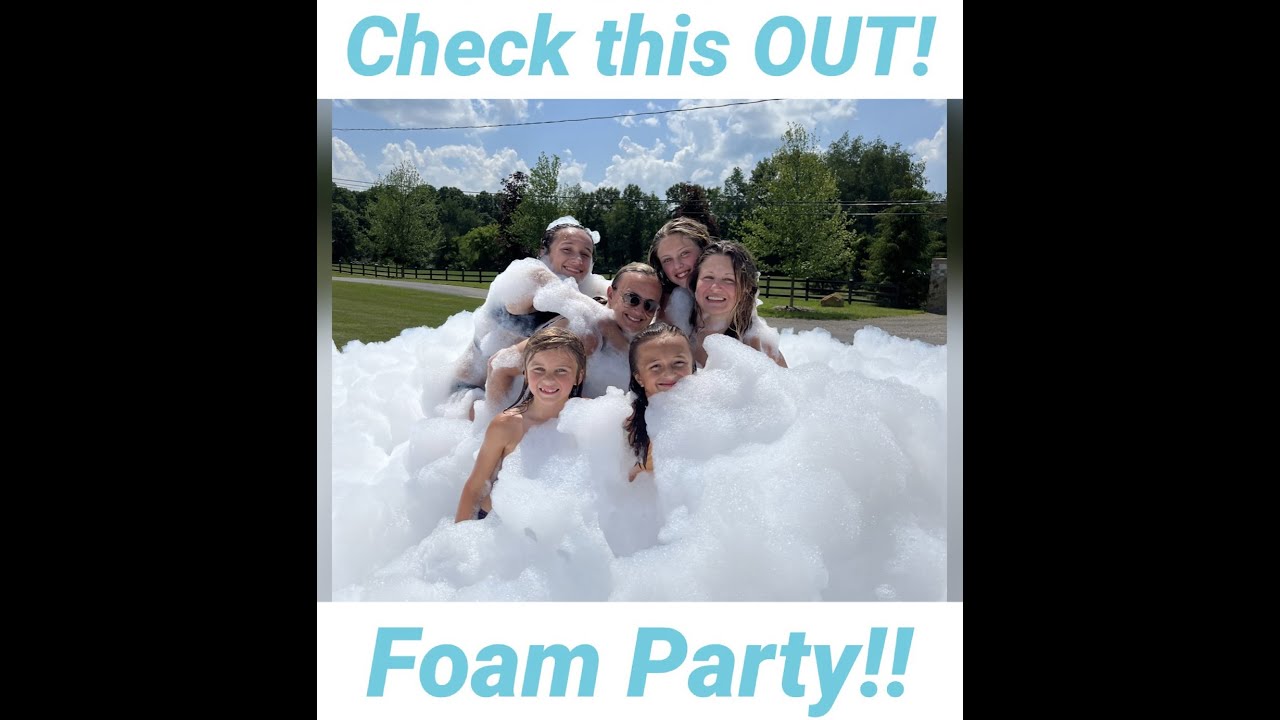 S3:E8 // Foam Party!!! // Pool Party!! - YouTube