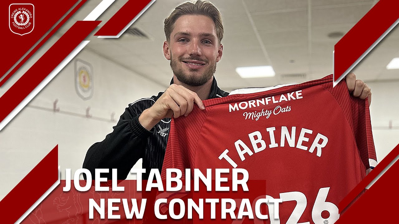 NEW CONTRACT | Joel Tabiner Signs New Three-Year Deal - YouTube