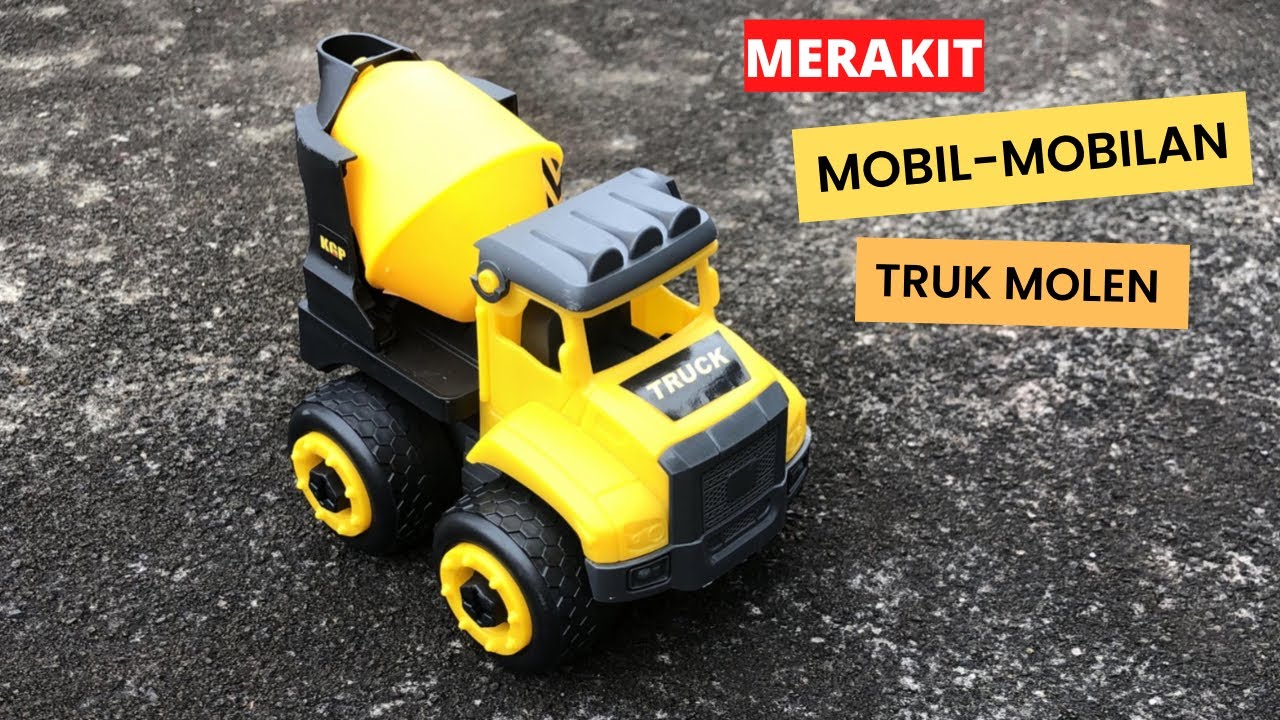 Merakit Mobil Truk Molen - YouTube