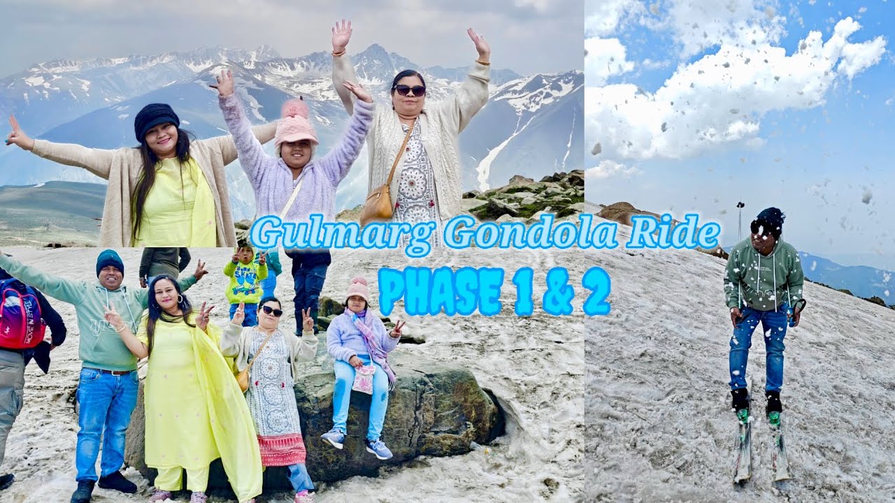 Gulmarg Gondola Ride Phase1 & 2 Fresh Snow Gulmarg in June 2025 ️Travel ...
