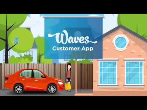 Waves Car Wash App - YouTube