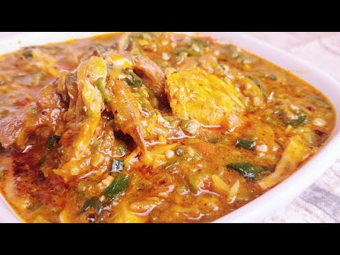 OKRO/OKRA SOUP GHANA STYLE - YouTube