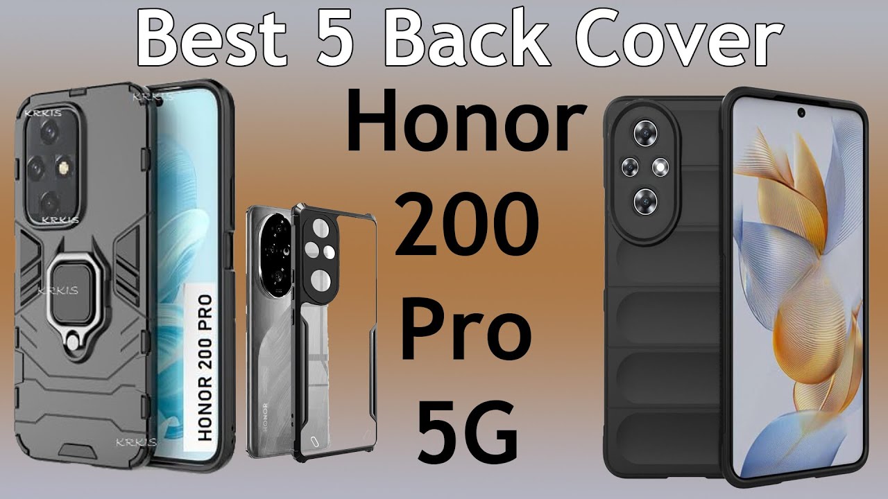 Honor 200 Pro 5G Best Back Cover Case Pouch Transparent Back Case ...