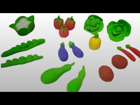 Diy clay mini vegetables/How to make polymer clay miniature... - YouTube