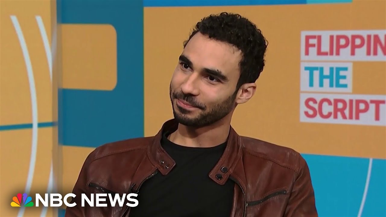 Actor Austin Scott discusses his role in '& Juliet' and work on stage - YouTube