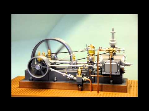 Modelstoommachine - YouTube