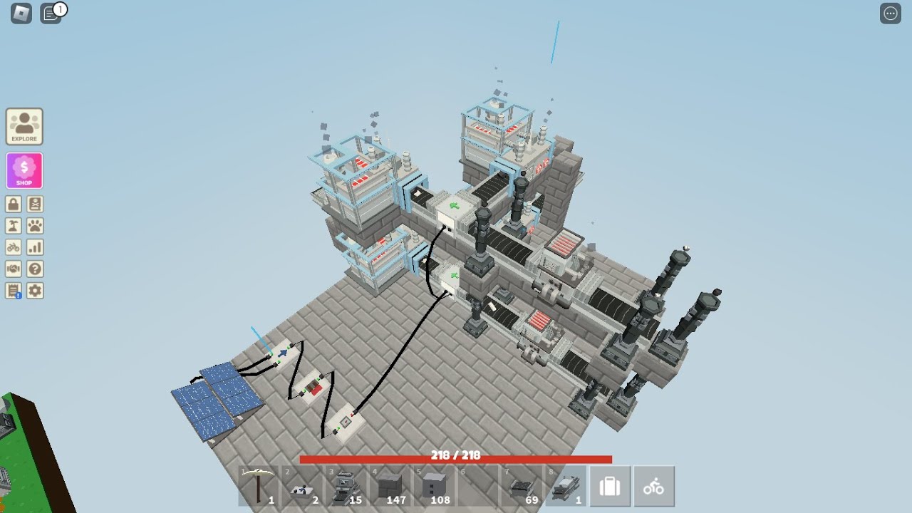 The best auto steel farm in roblox islands - YouTube