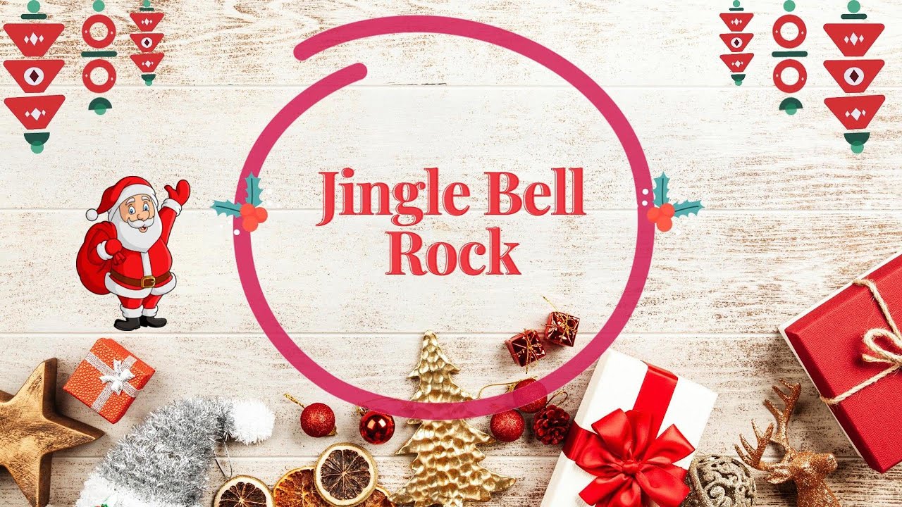 3 mins for kids - Christmas's song "Jingle Bell Rock"! 🎶🔔🎸 - YouTube