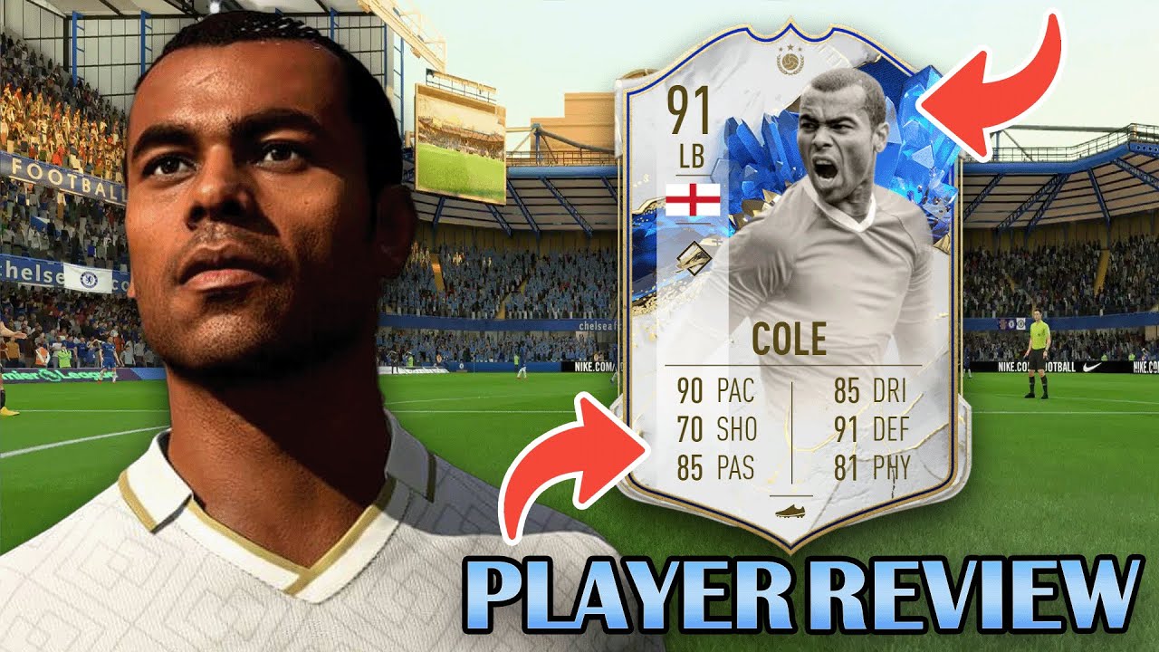 IS HE WORTH IT? 91 ASHLEY COLE TOTY ICON SBC PLAYER REVIEW - FIFA 23 ...
