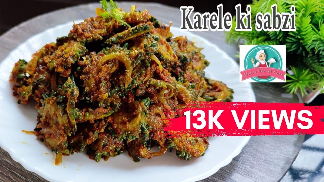 Karele ki Sabzi | Karele Pyaz ki Sabji | Bittergourd Recipe | how to ...