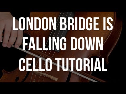 How to play London Bridge Is Falling Down on Cello - YouTube