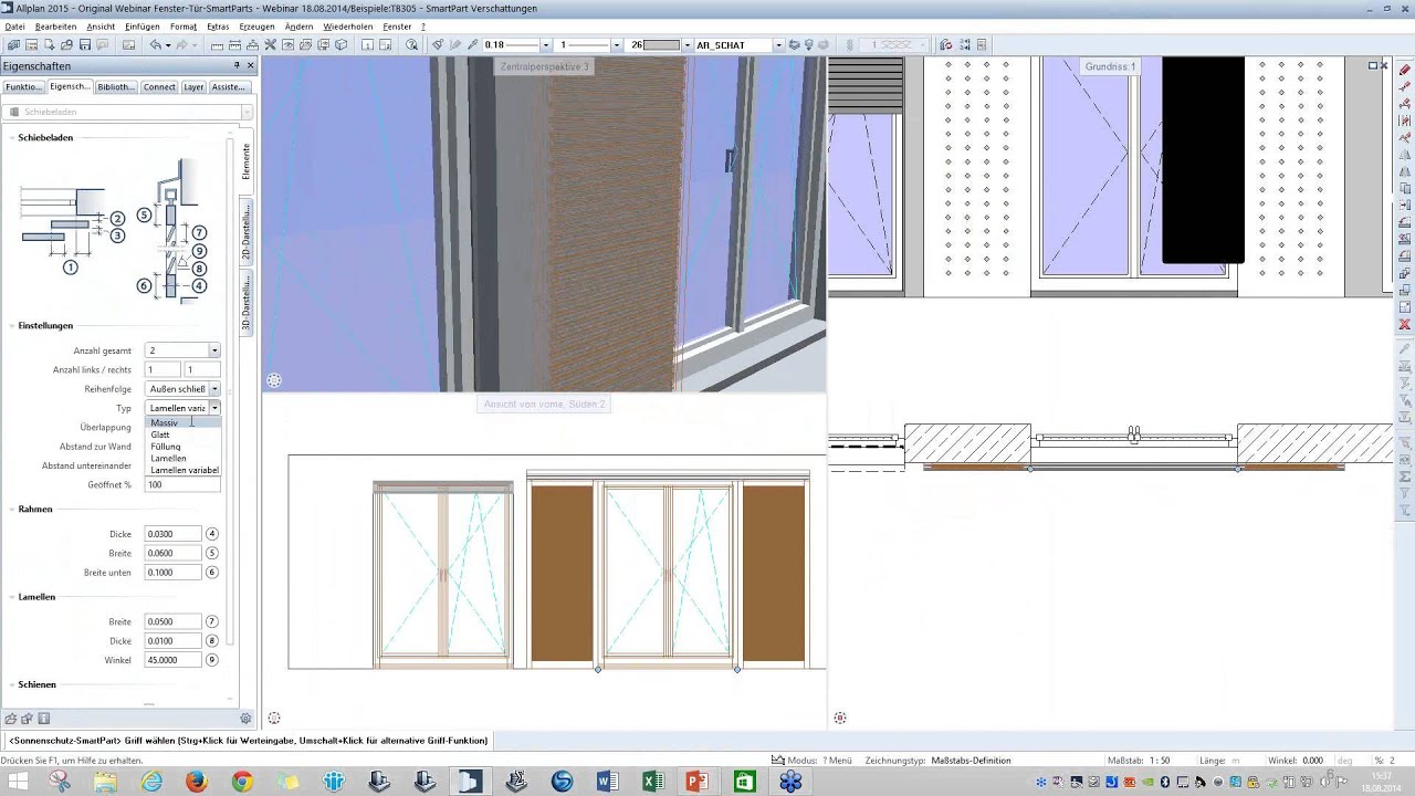 Allplan - SmartParts in der Architektur - YouTube
