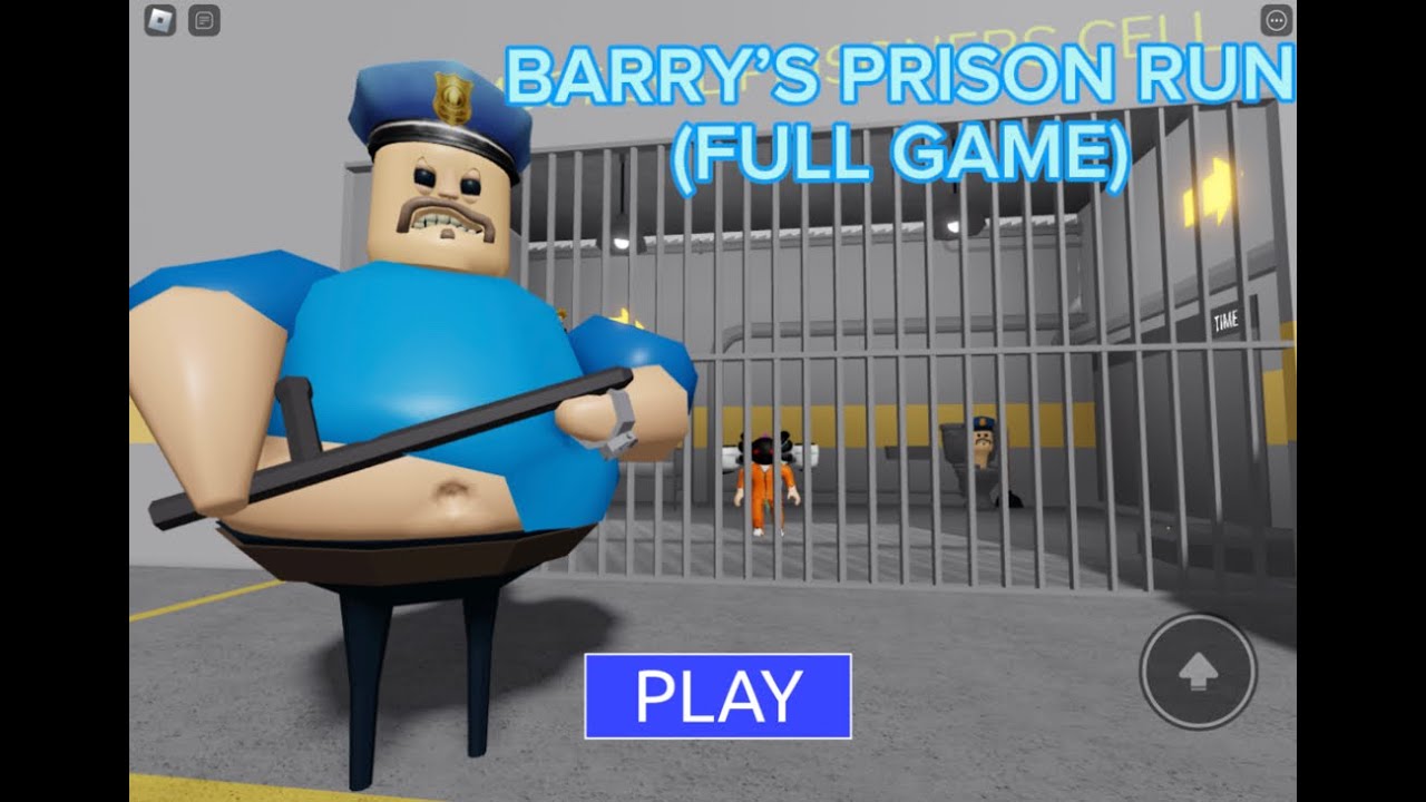 Roblox - Barry’s Prison Run Full Walkthrough (EASY Mode) - YouTube