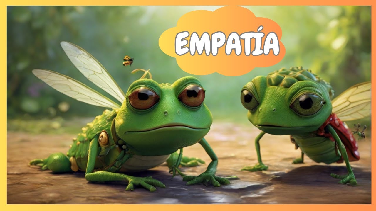 🐸CUENTO EL GRILLO AFONICO valor la empatía🦗Habilidades para la vida ...
