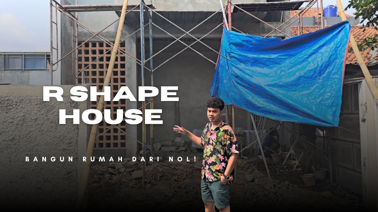 Pembangunan Rumah Dari NOL - R Shape House - YouTube