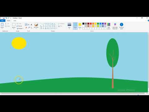 Ikon Pencil dan Oval di Paint | Ms.Paint - YouTube