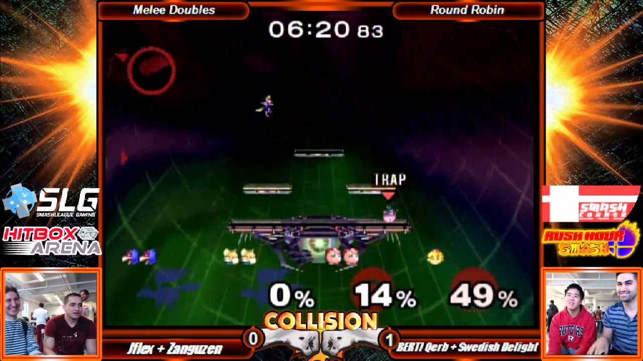 Collision XII Melee Doubles: Swedish Delight + BERT Qerb vs Jflex ...