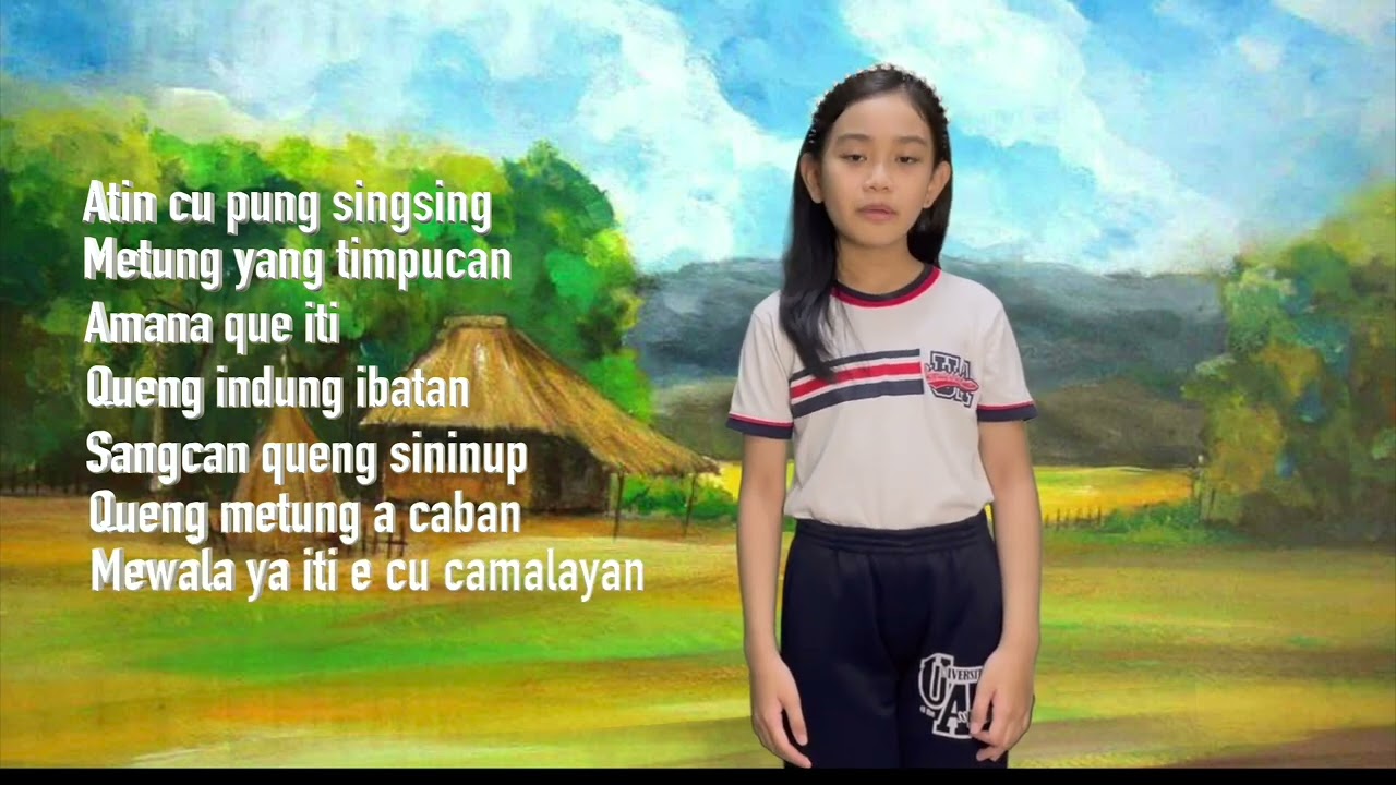 Atin Cu Pung Singsing and lyrics - YouTube