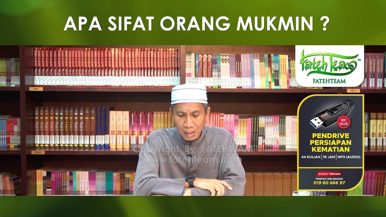 Apa Sifat Orang Mukmin? - Dato Dr. Anhar Opir - YouTube