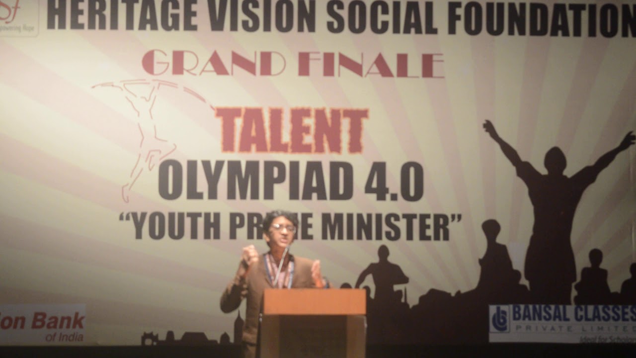TALENT OLYMPIAD 4.0 (Ashutosh Kar, Jr Winner) - YouTube