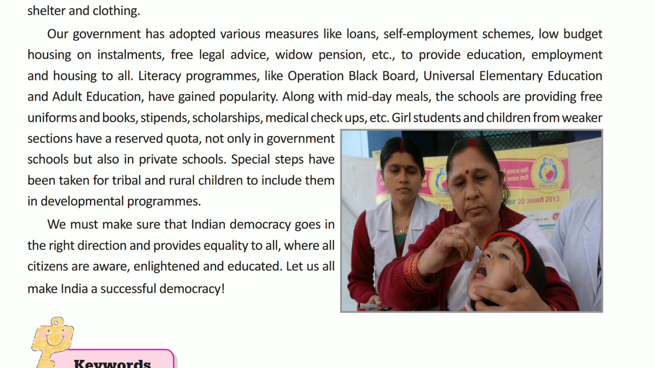 Class VII CH:-18 DEMOCRACY AND EQUALITY ( PART -2) - YouTube