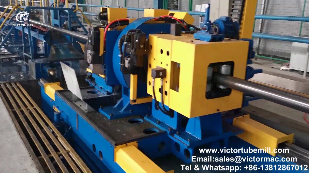 VZH-127 Complete Tube Mill Production Line Trial Run Video in China,How ...