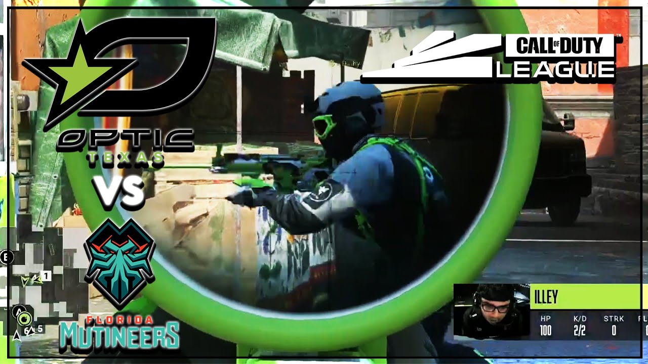 Optic Texas vs Florida Mutineers | Call Of Duty League 2023 Major 1 # ...