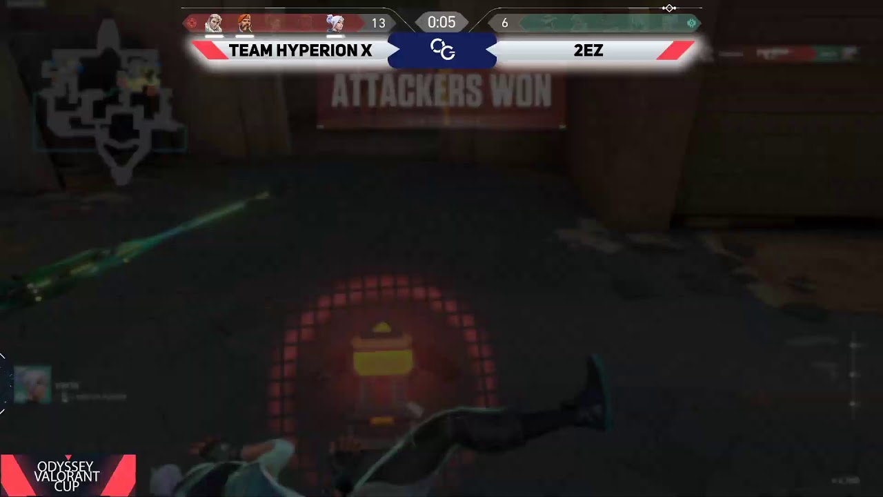 ODYSSEY VALORANT CUP: Team Hyperion X vs 2EZ - YouTube
