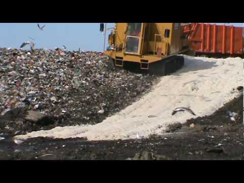 Alternative Daily Cover - Charleston County Landfill Demo. - YouTube