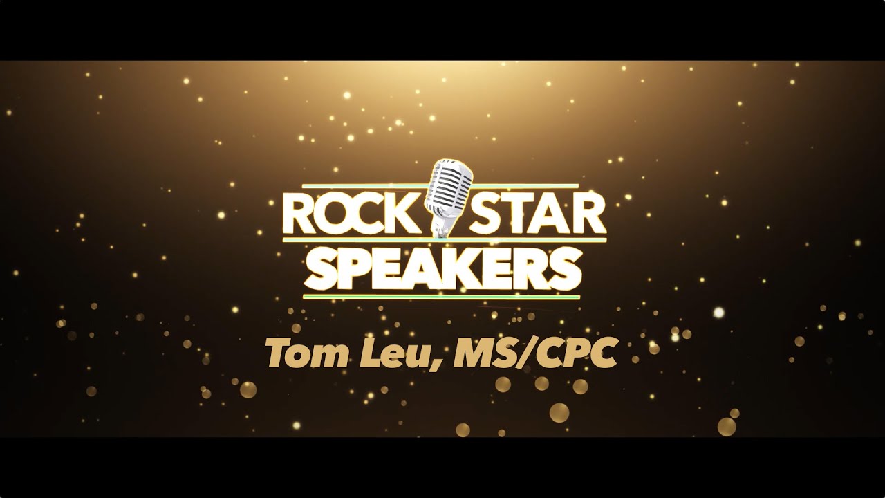 "Seeing Things" – A Kick-Off Keynote by Tom Leu, MS/CPC - YouTube