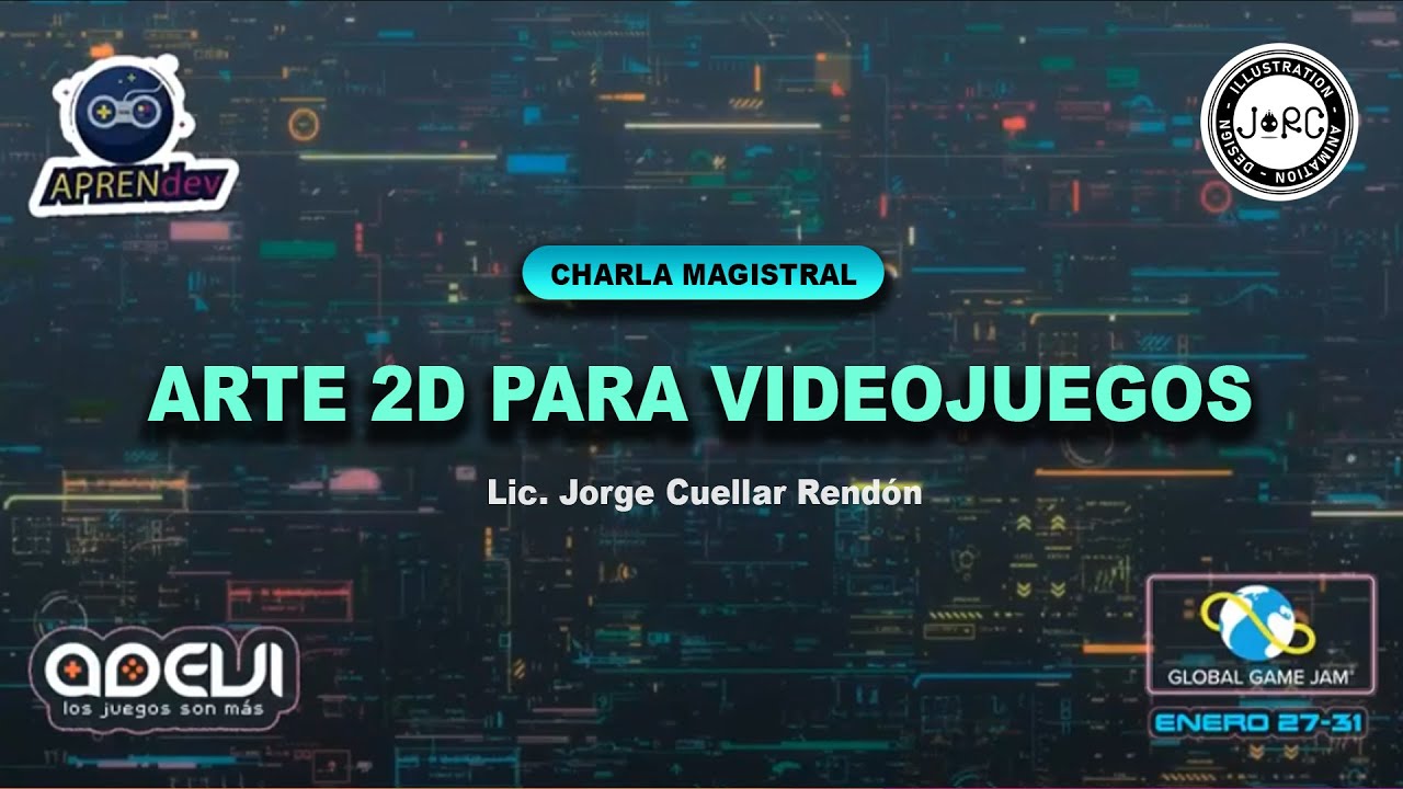 Game Art ¿Cómo hacer arte 2D para videojuegos ? - ADEVI "Global Game ...