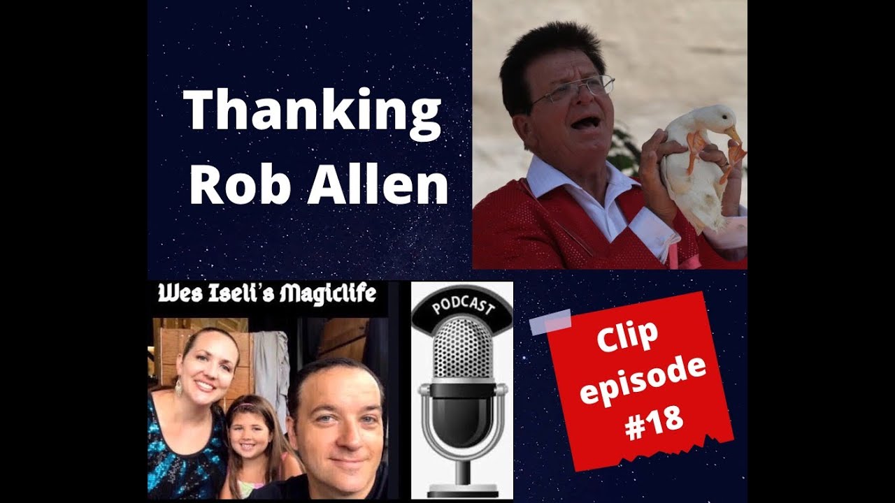 Magiclife Podcast clip show S1E18 (Thanking Rob Allen) - YouTube