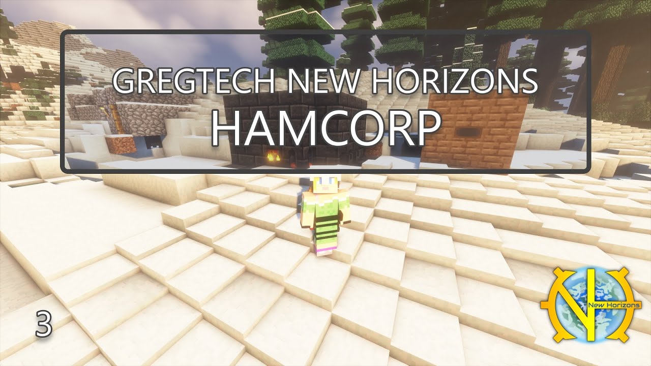 GregTech New Horizons E3: Mining and Smelting - YouTube