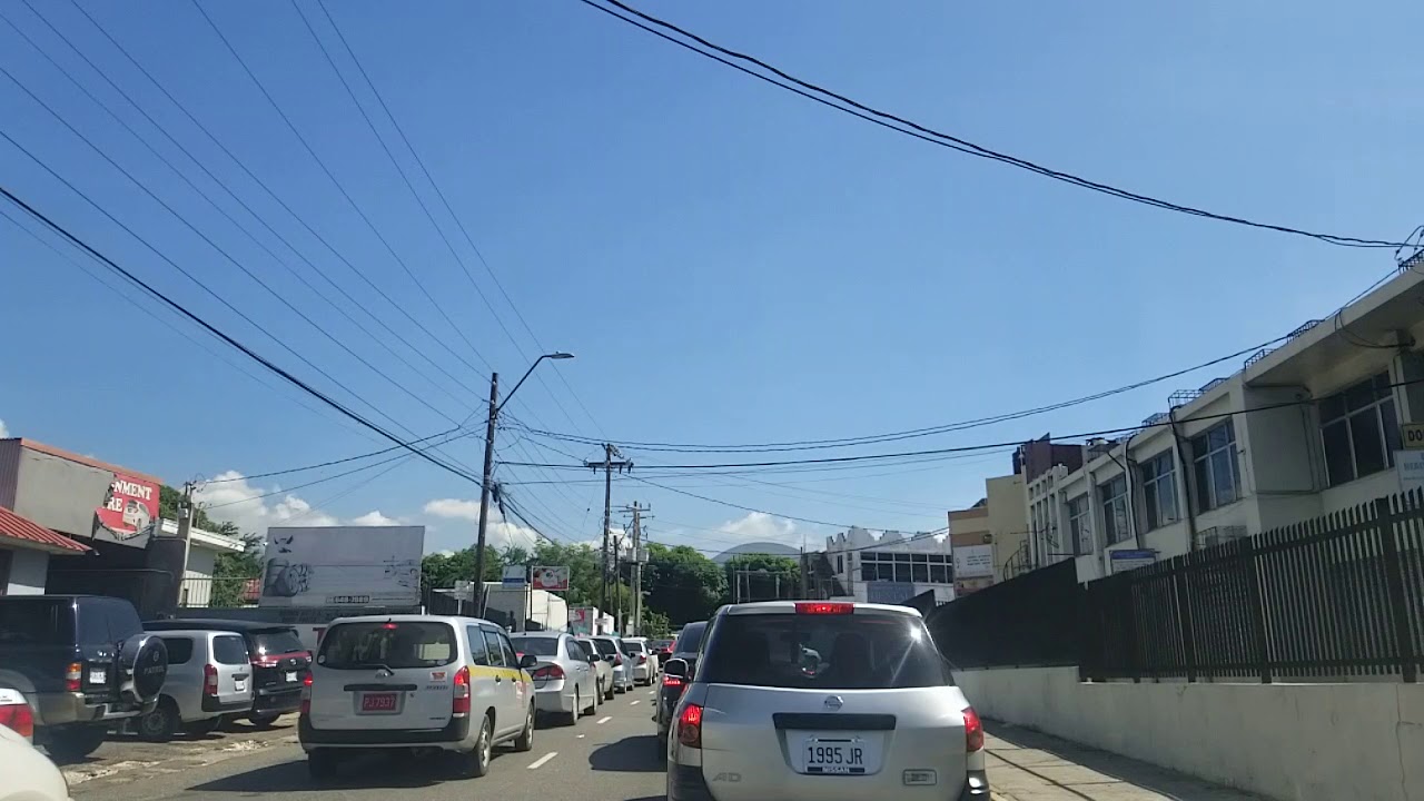 Half Way Tree Traffic | Kingston | Jamaica - YouTube