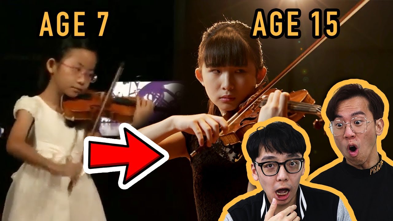 Violin Prodigies Then VS Now - YouTube
