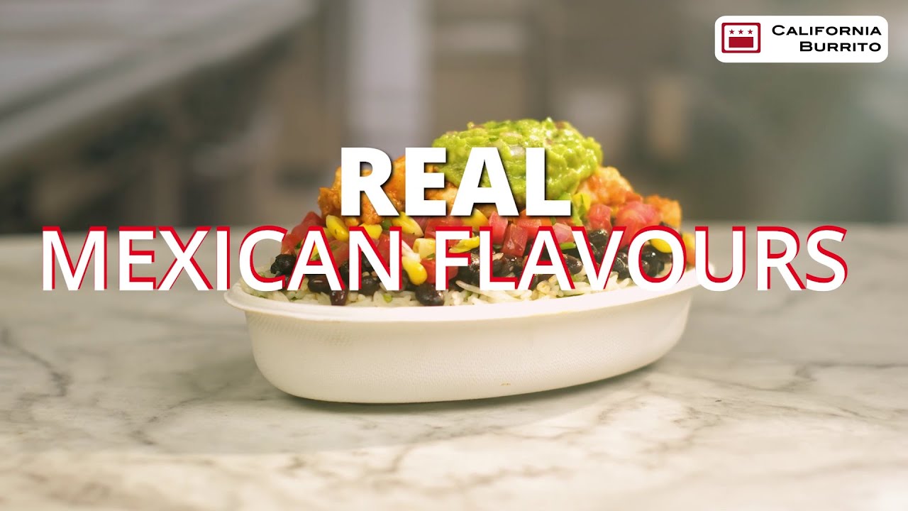 California Burrito - Real Mexican Flavours (Veg 27s) - YouTube