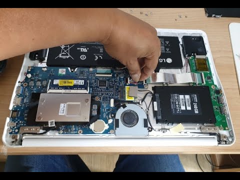 방이동 컴퓨터수리 엘지 LG15U34 노트북 속도가 느려요 ssd 교체 - YouTube