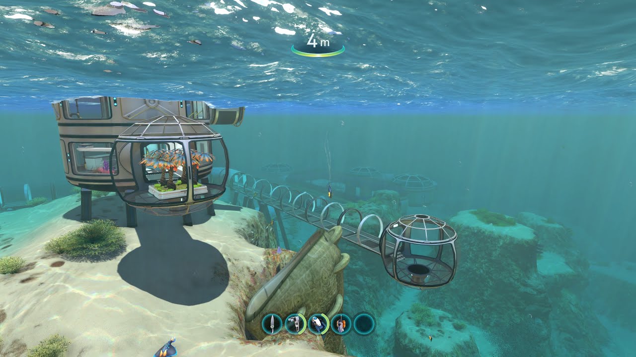 Subnautica Base Idea: The Safe Shallows - YouTube