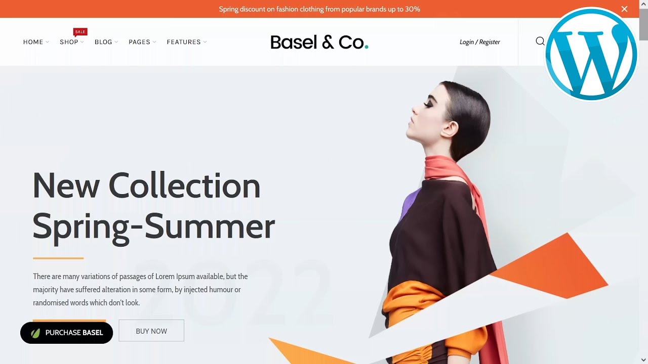 Basel Multipurpose Website ★ WordPress Themes & Templates ★ - YouTube