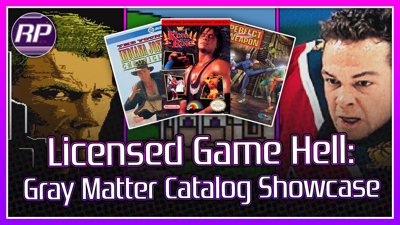 Licensed Game Hell: Gray Matter Catalog Showcase - Retro Pals - YouTube